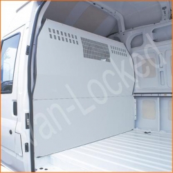 Bulkheads for vans and commercial vehicles